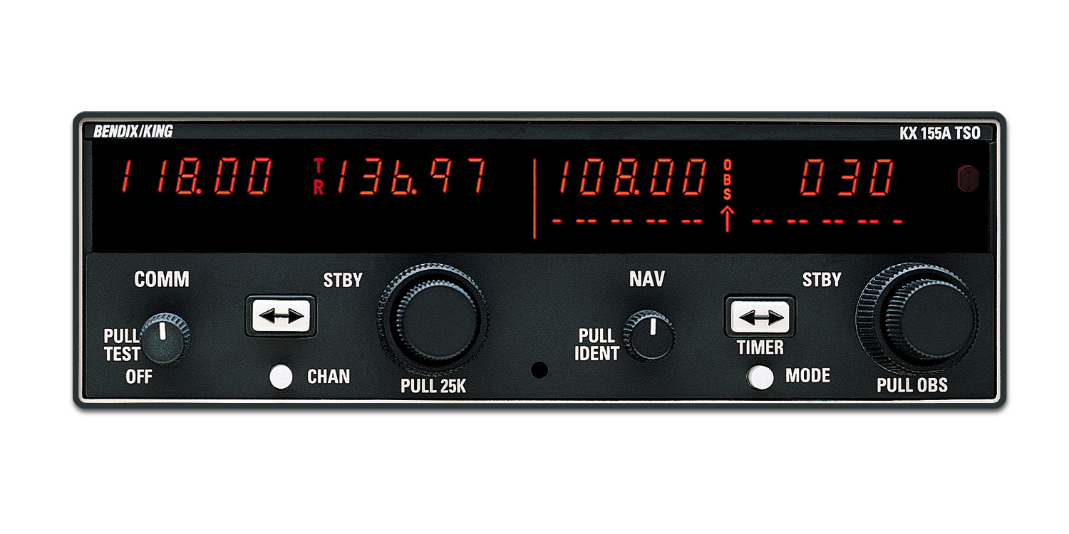 Second hand,NAV-COMM,Bendix/King,KX 155A