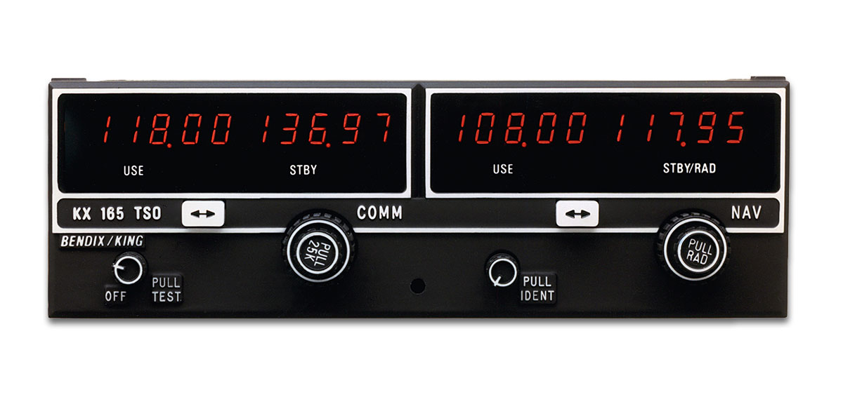 Second hand,Used NAV COM,Bendix/King,KX 165